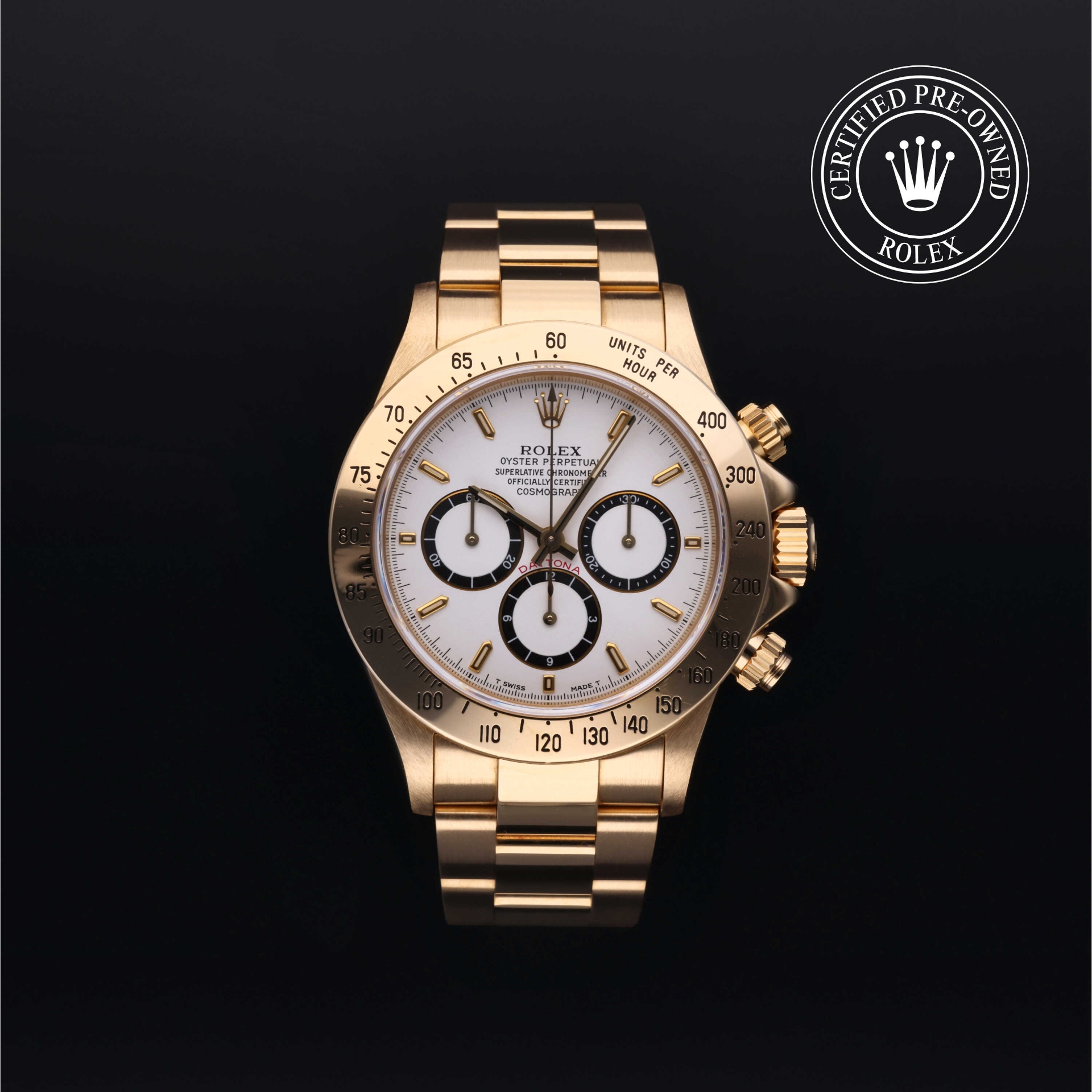 Rolex Certified Pre‑Owned: Cosmograph Daytona 16528 40 mm U04072 ...