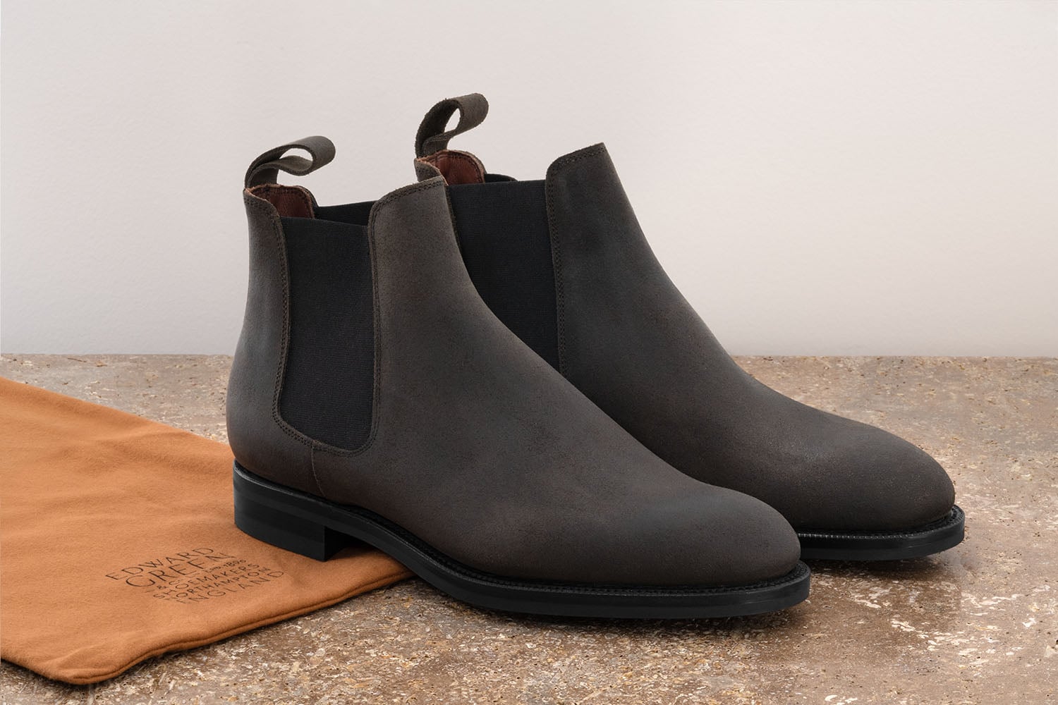 Edward Green Govan - Chelsea Boot - Storm Waxed Commando GOVAN. The ...