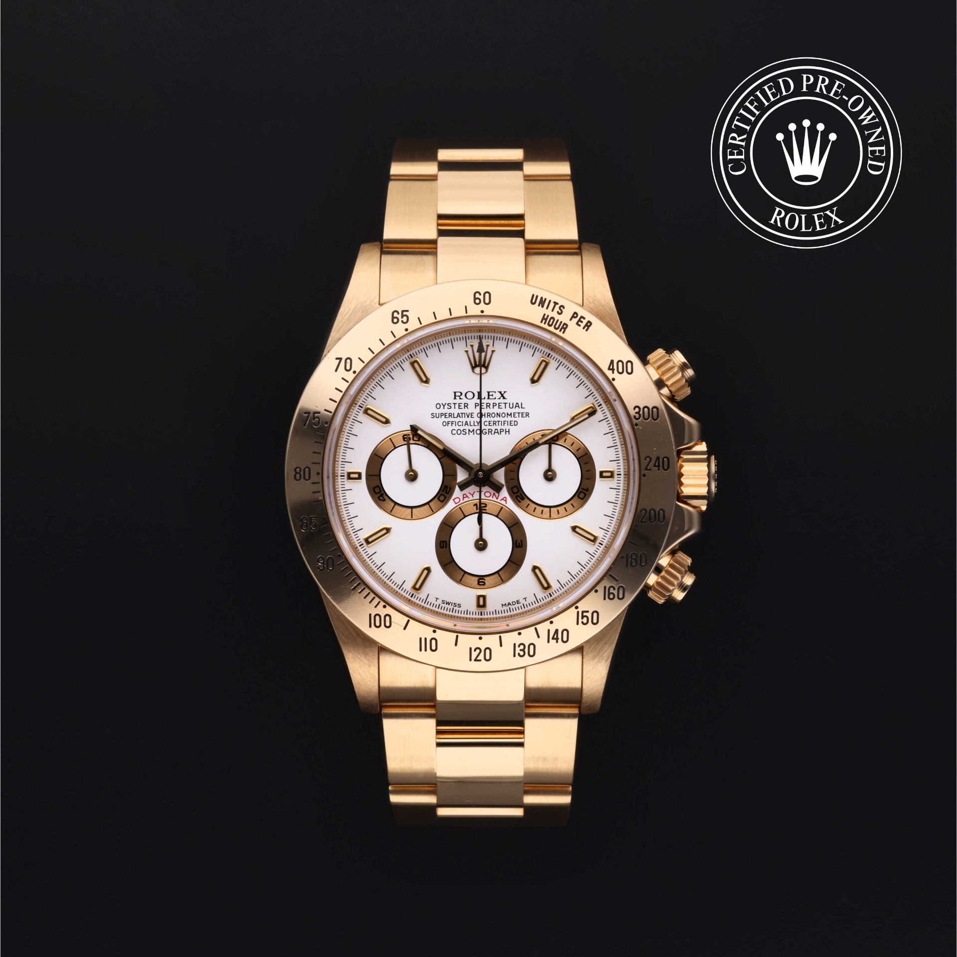 Rolex Certified Pre‑Owned: Cosmograph Daytona 16528 40 mm U04237 ...