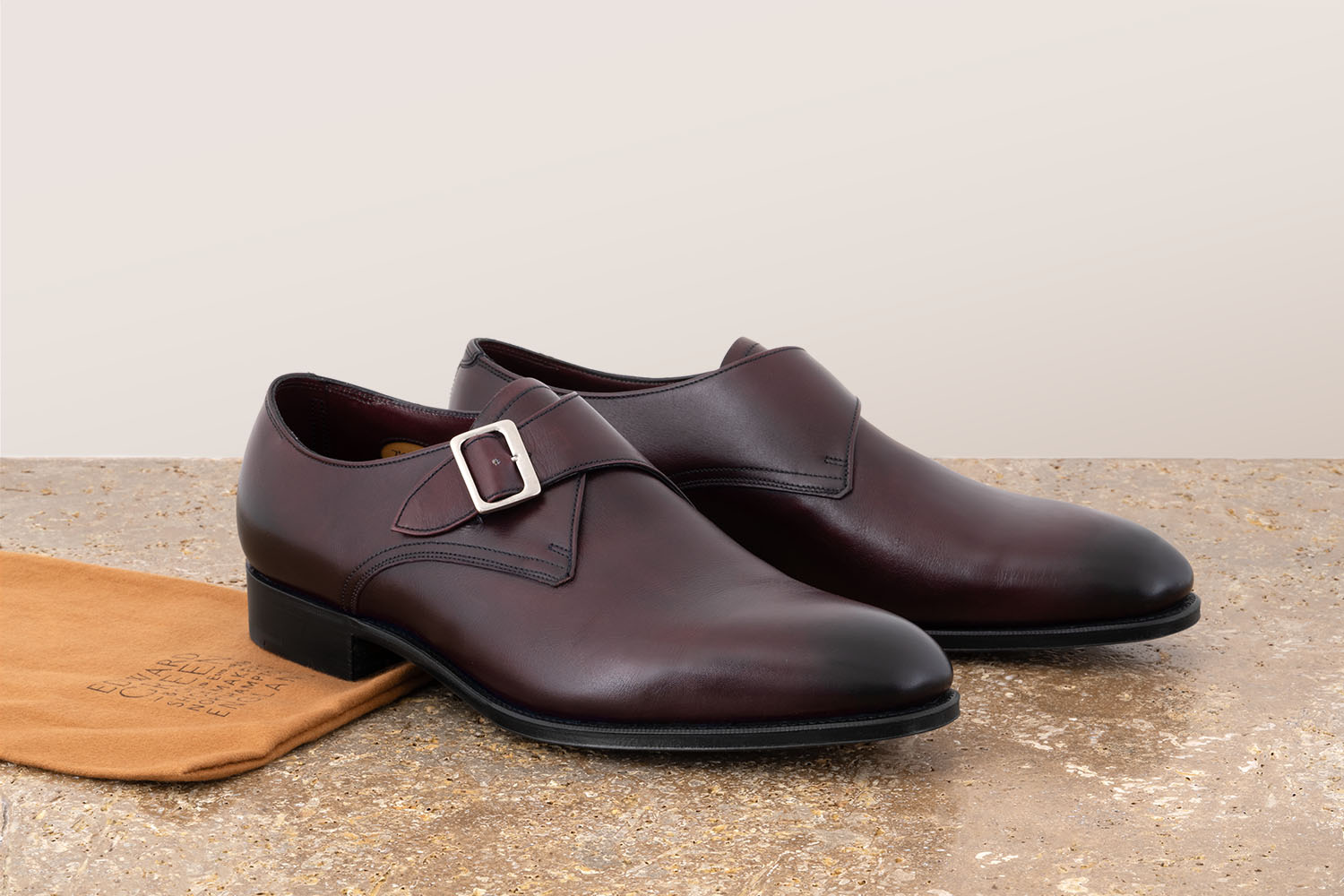 Edward Green Mercer - Shoe With Buckle - Nightshade MERCER. Le migliori ...