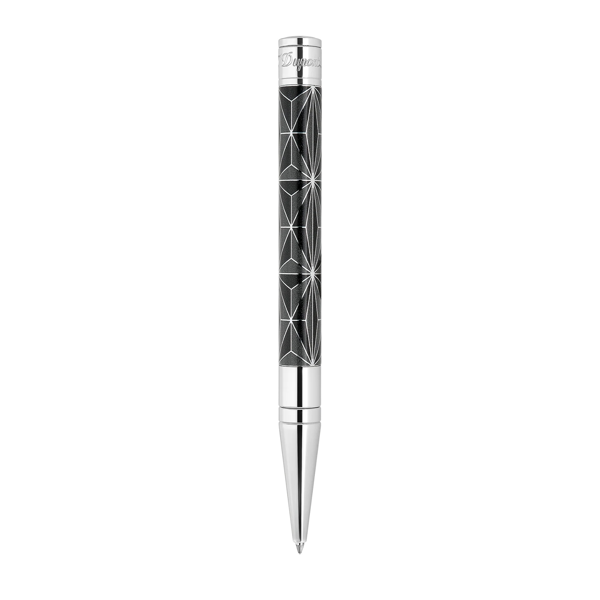 S T Dupont Ballpoint Pen D-Initial Fire X Black 275070 – Elegant luxury ...