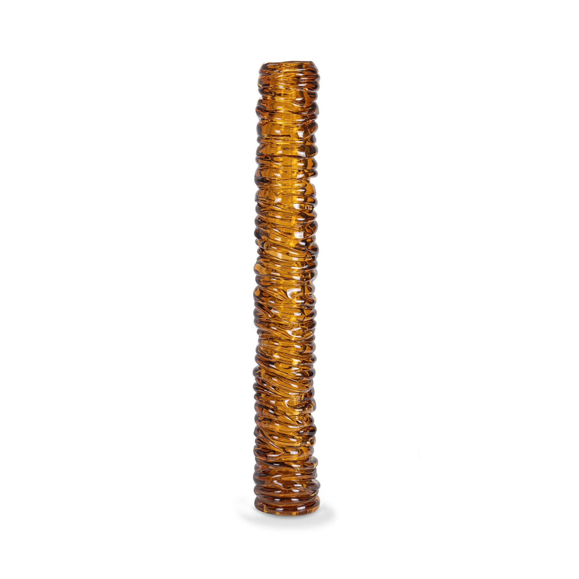 The Waves Tower Amber Vase WT 72 part of the Fabio Fornasier collection ...