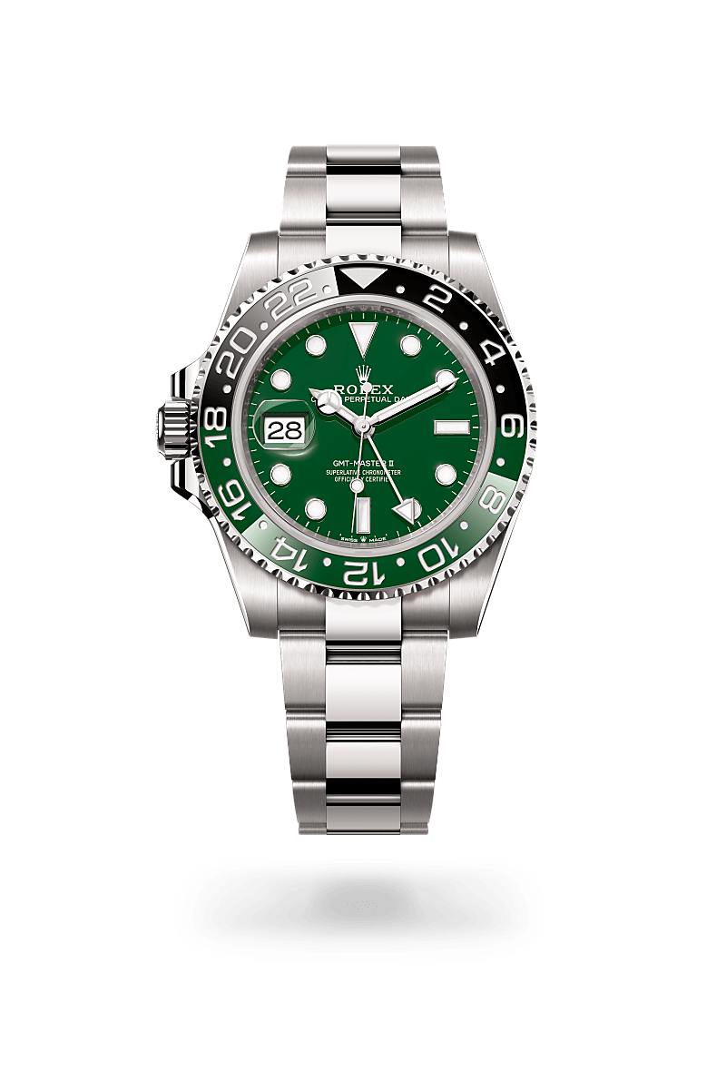 Rolex GMT-Master II in 18 ct white gold, M126729VTNR-0001 | Astrua 1860