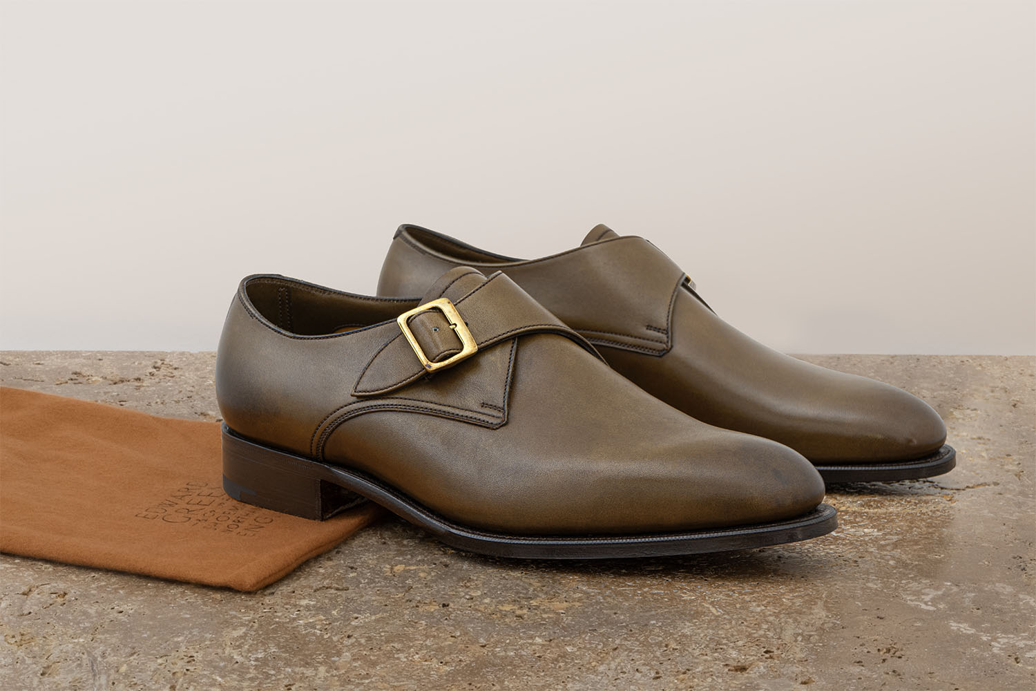 Edward Green Mercer - Shoe With Buckle - Chameleon MERCER. The finest ...