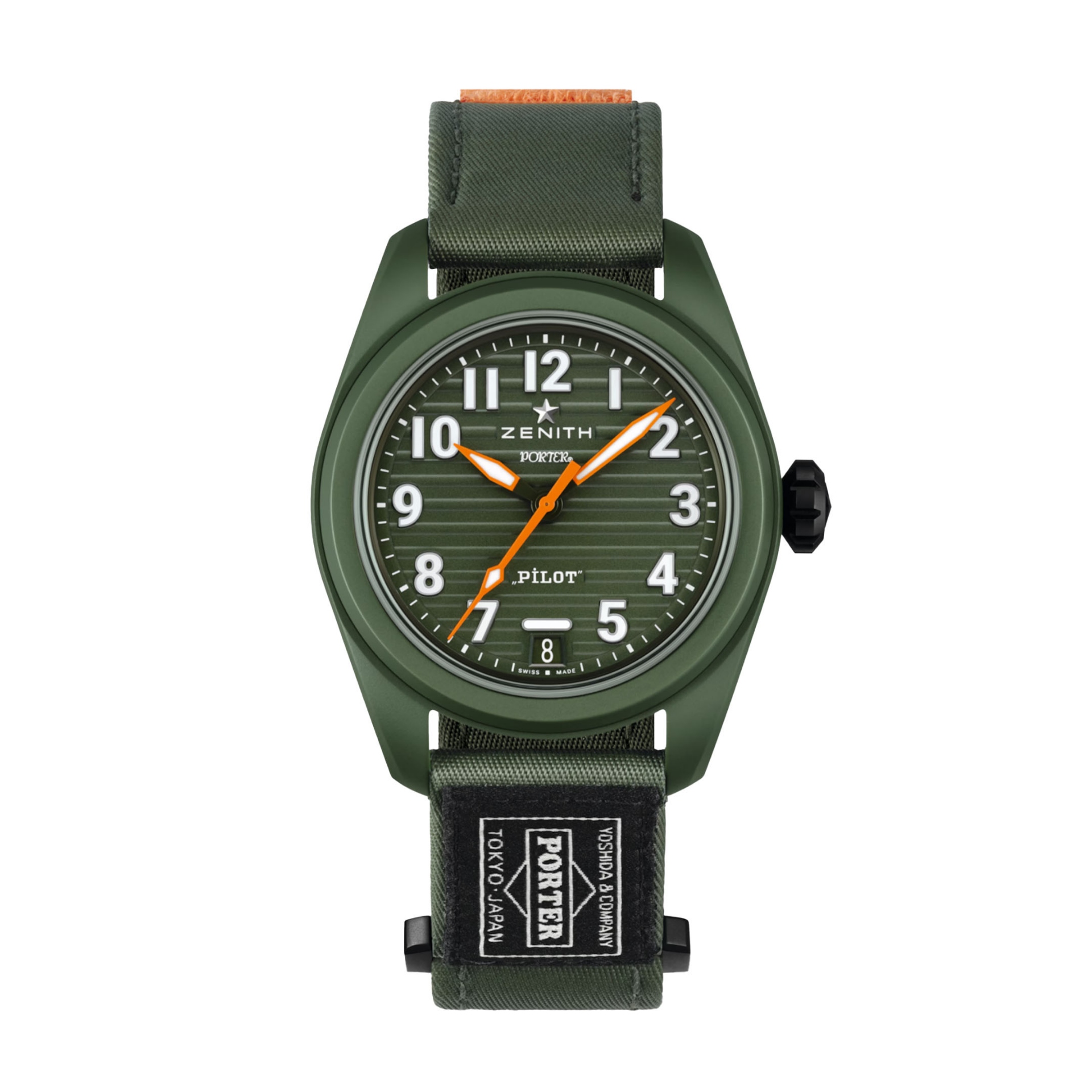 Zenith Pilot Centrale Automatic Porter 40 MM 49.4001.3620/63.I001 price ...